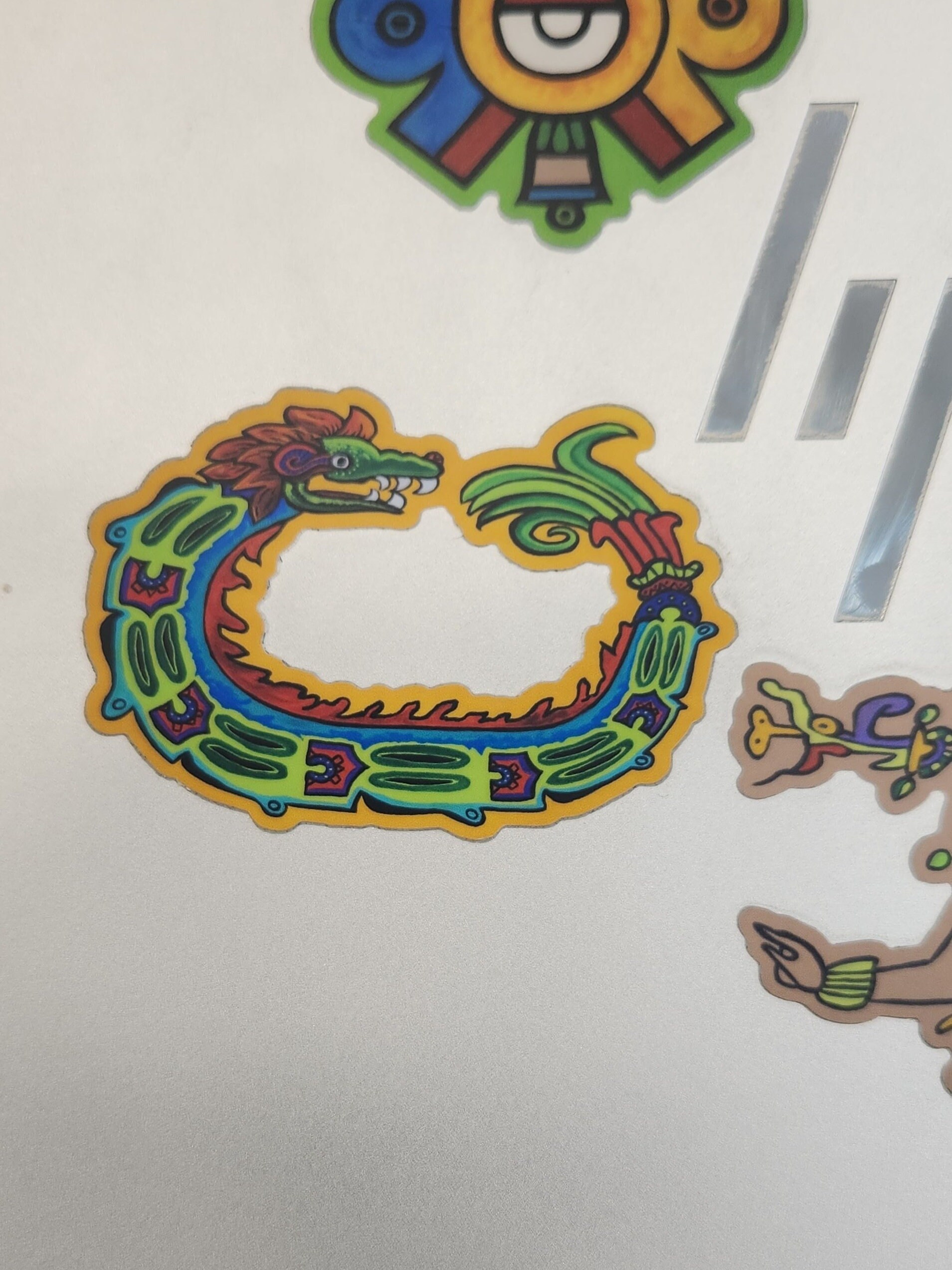 Quetzalcoatl Sticker Aztec Decal - Etsy