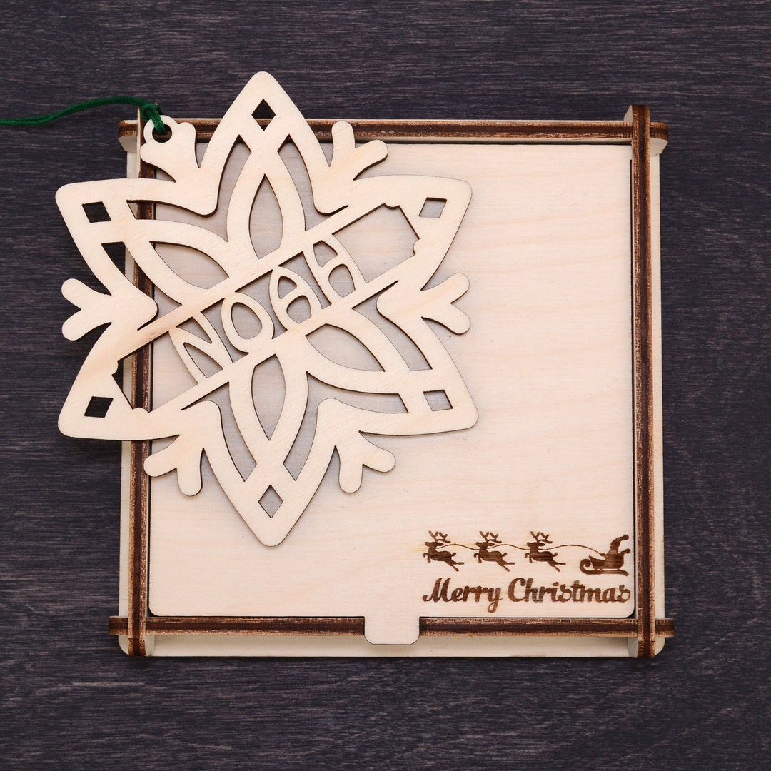 Engraved Christmas Gifts - Christmas Decorations Personalized, Wooden ...