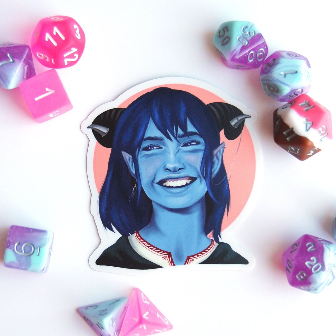 Jester Vinyl Sticker - Etsy