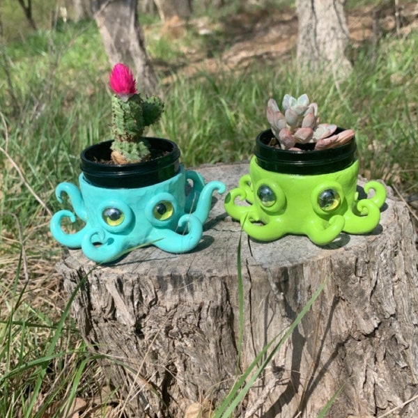Octopus Planter - Etsy