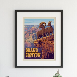 Grand Canyon National Park Travel Poster by Anderson Design Group ...