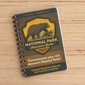 National Parks BEST Adventure Guide Journal 62-Park Edition | Etsy