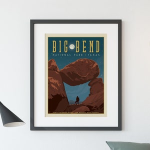 Big Bend National Park Travel Poster by Anderson Design Group ...