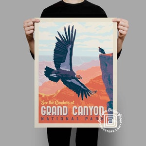 Grand Canyon National Park Travel Poster by Anderson Design Group ...