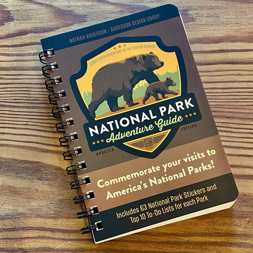 National Park Adventure Guide Journal 63-park Edition by | Etsy