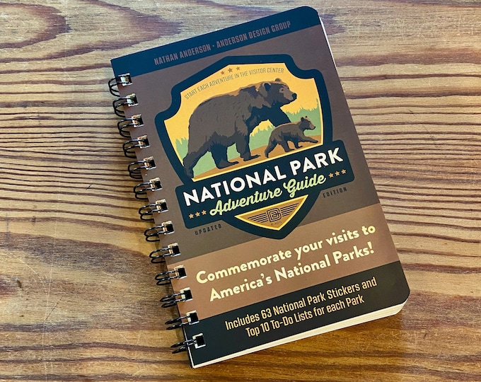 SCRATCH AND DENT Sale | National Park Adventure Guide Book (63-park) by ...