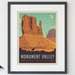 Monument Valley National Park Travel Poster by Anderson Design Group ...