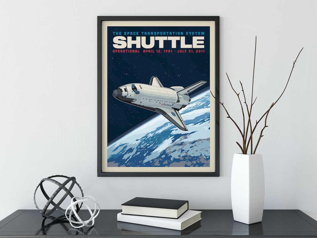 NASA 1981: Space Shuttle Poster by Anderson Design Group | Space Travel ...