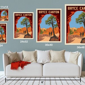 Bryce Canyon National Park Travel Poster by Anderson Design Group ...