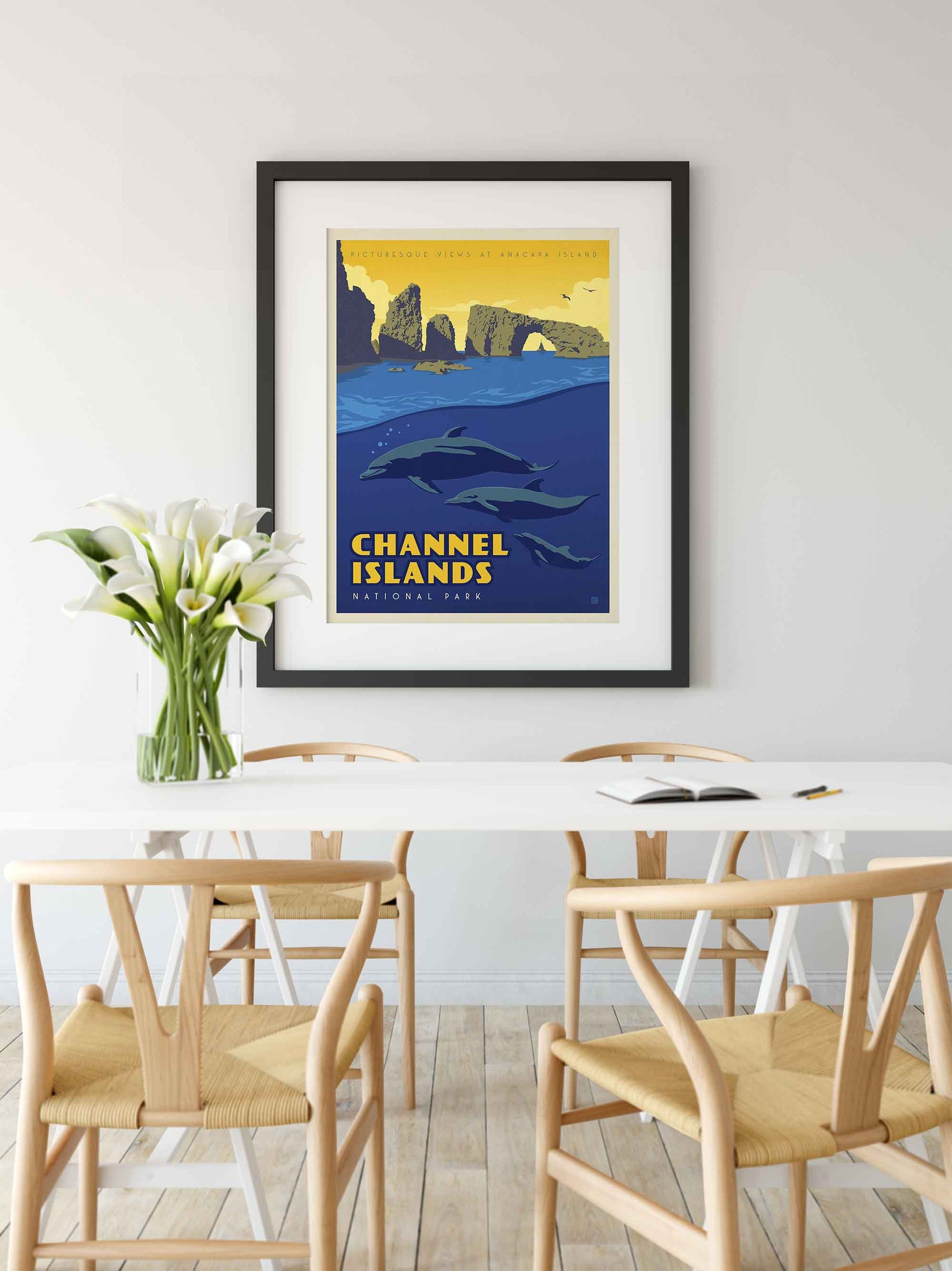 Channel Islands National Park Travel Poster by Anderson Design Group ...