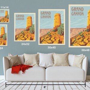 Grand Canyon National Park Travel Poster by Anderson Design Group ...