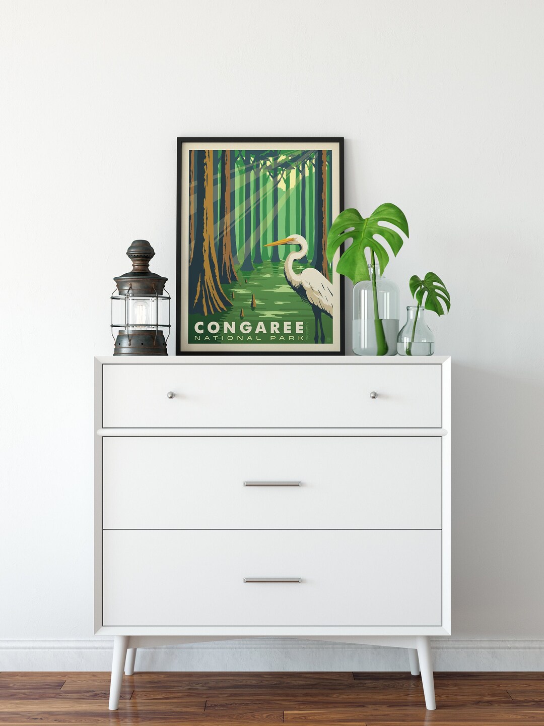 Congaree National Park Travel Poster by Anderson Design Group ...