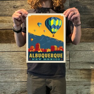 Albuquerque, NM Travel Poster by Anderson Design Group | American ...