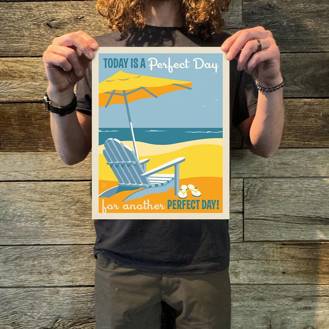 Another Perfect Day Travel Poster by Anderson Design Group | Coastal ...