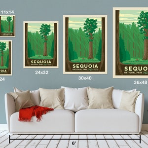 Sequoia National Park Travel Poster by Anderson Design Group | National ...