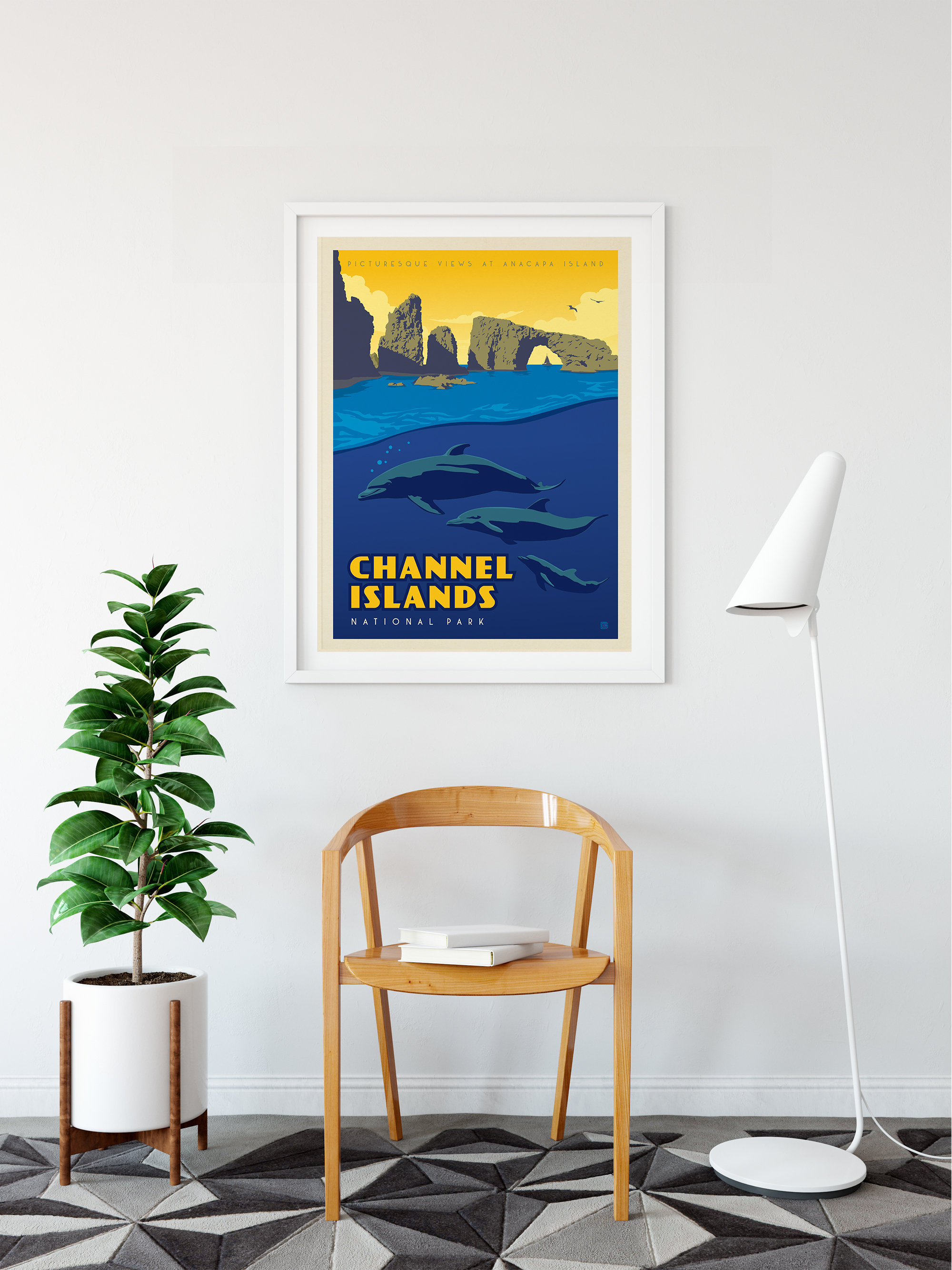 Channel Islands National Park Travel Poster by Anderson Design Group ...