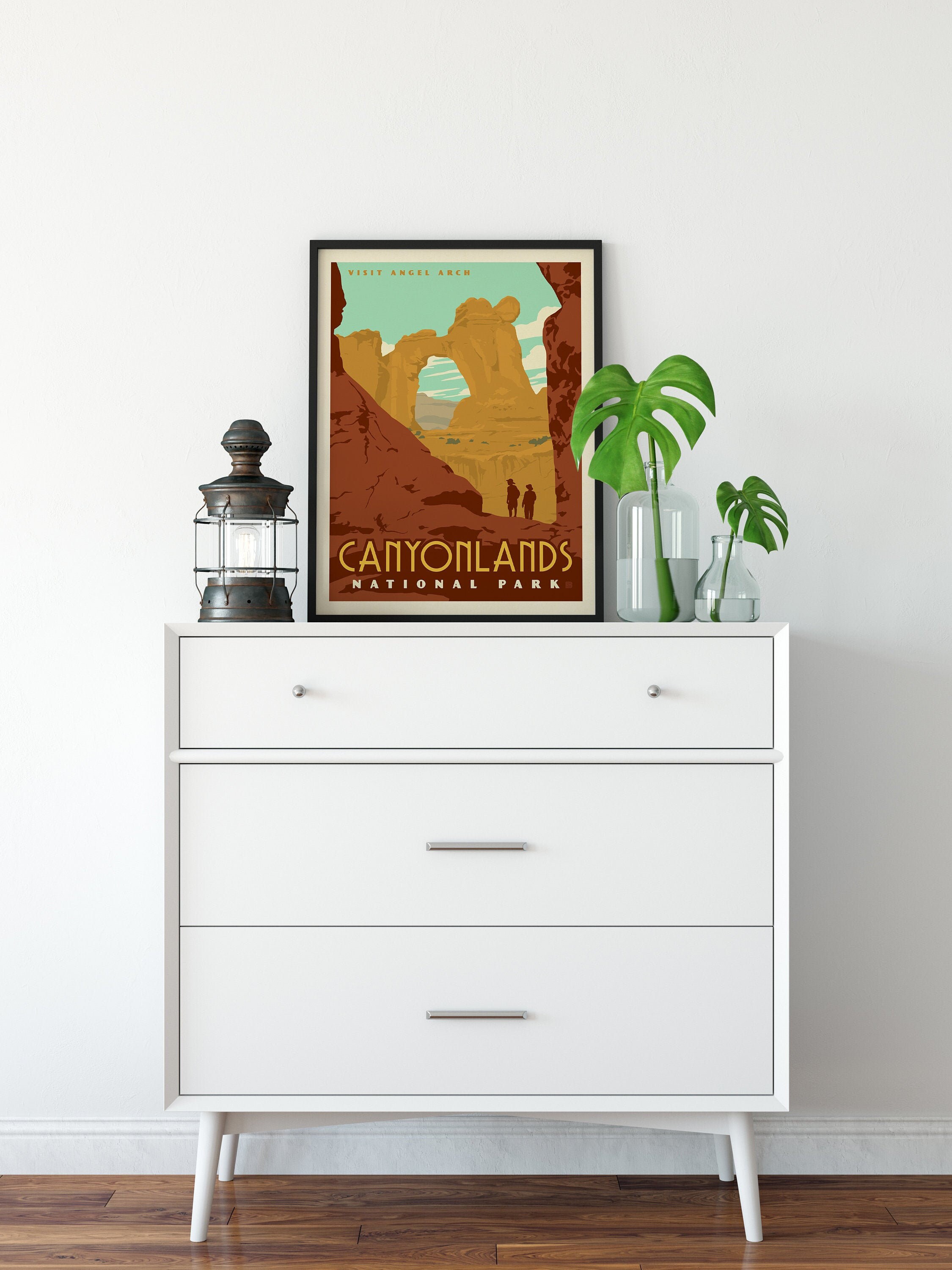 Canyonlands National Park Travel Poster by Anderson Design Group ...