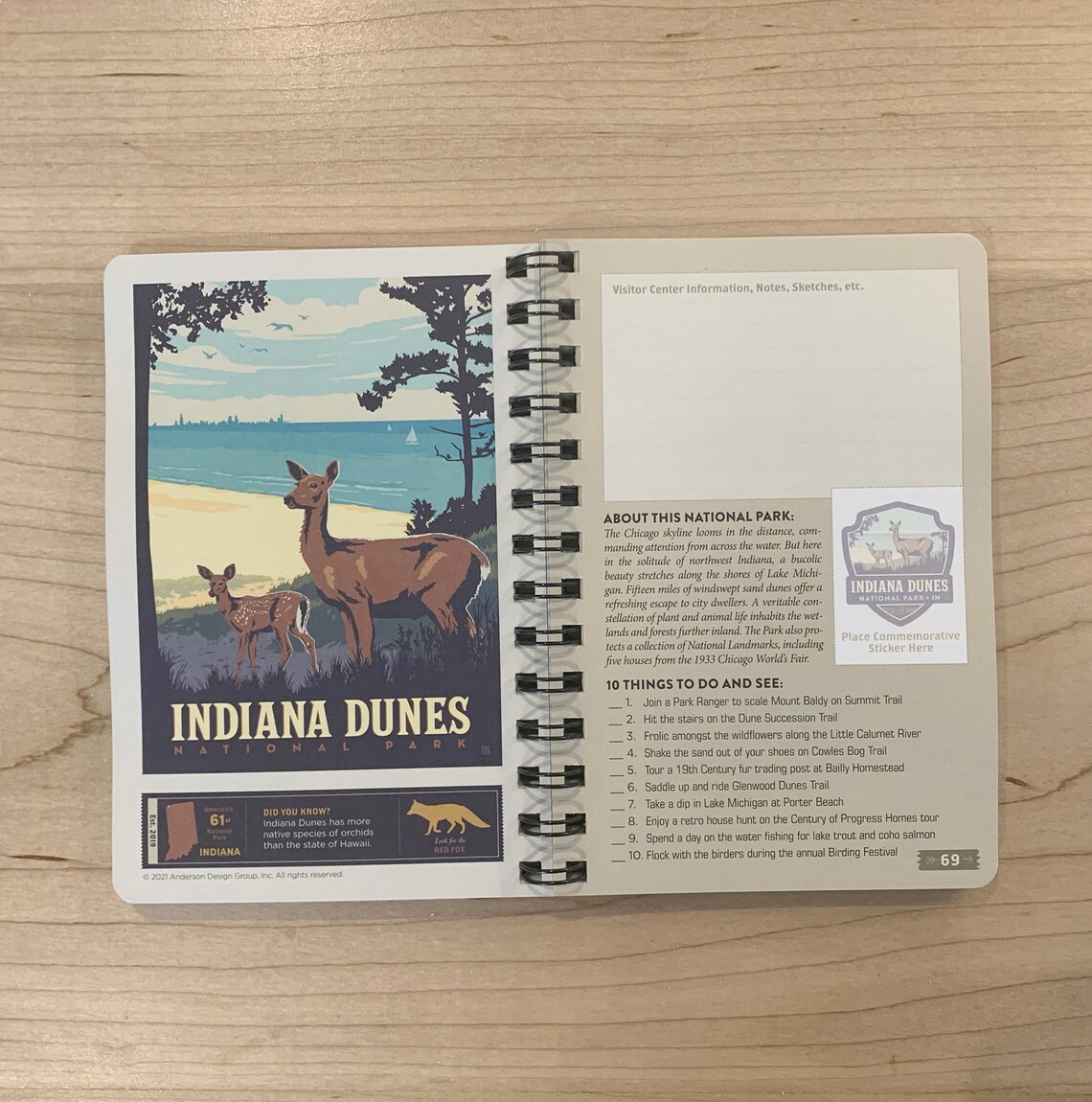 National Park Adventure Guide Book 63-park Edition by - Etsy