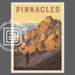 Pinnacles National Park Travel Poster by Anderson Design Group ...