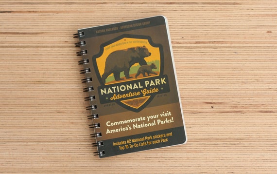 National Parks BEST Adventure Guide Journal 62-Park Edition | Etsy