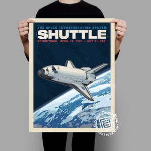 NASA 1981: Space Shuttle Poster by Anderson Design Group | Space Travel ...