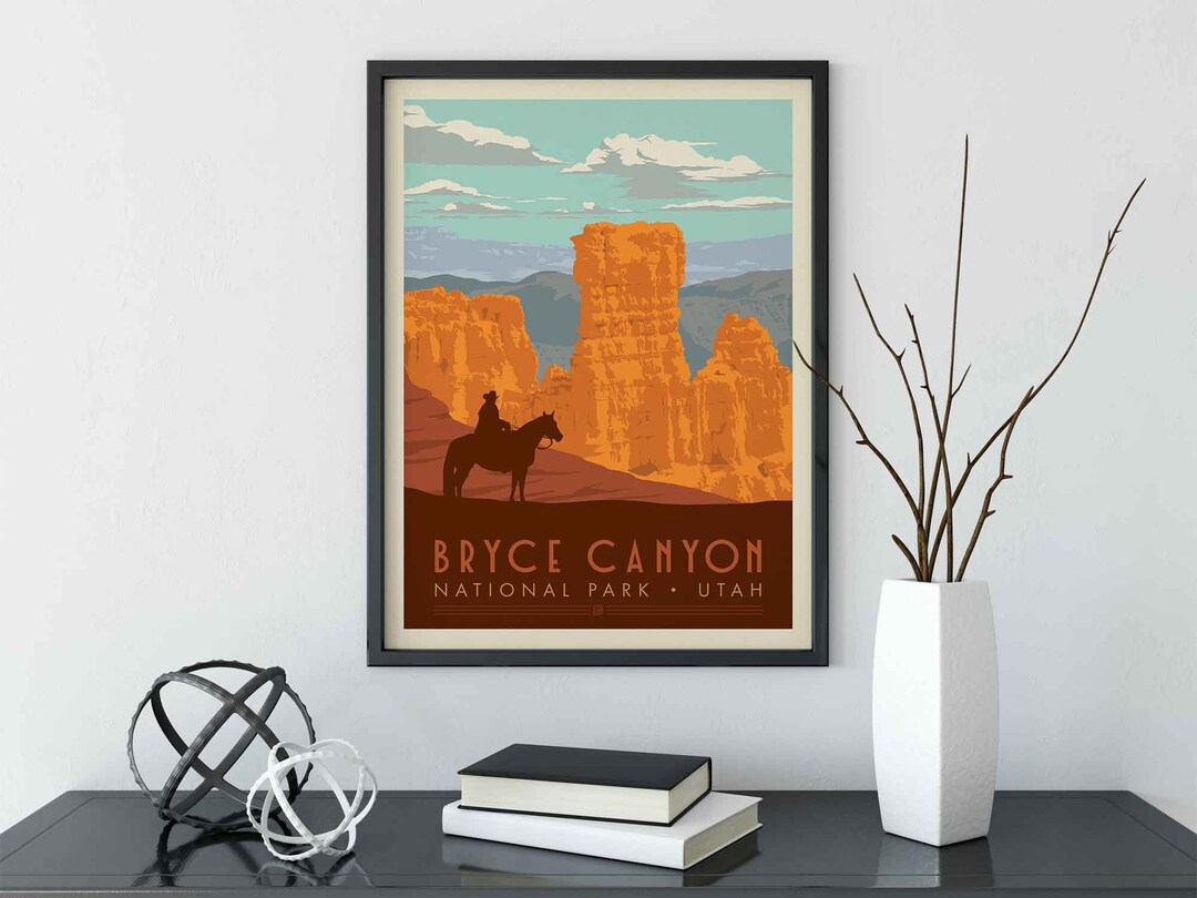 Bryce Canyon National Park Travel Poster by Anderson Design Group ...