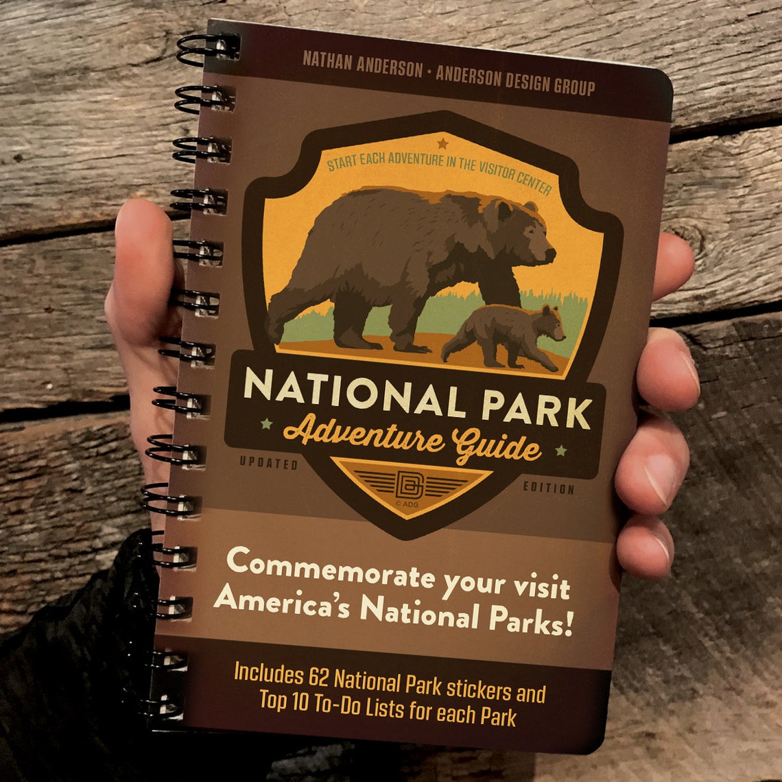 National Park Adventure Guide Book (62-park Edition) by Anderson Design ...