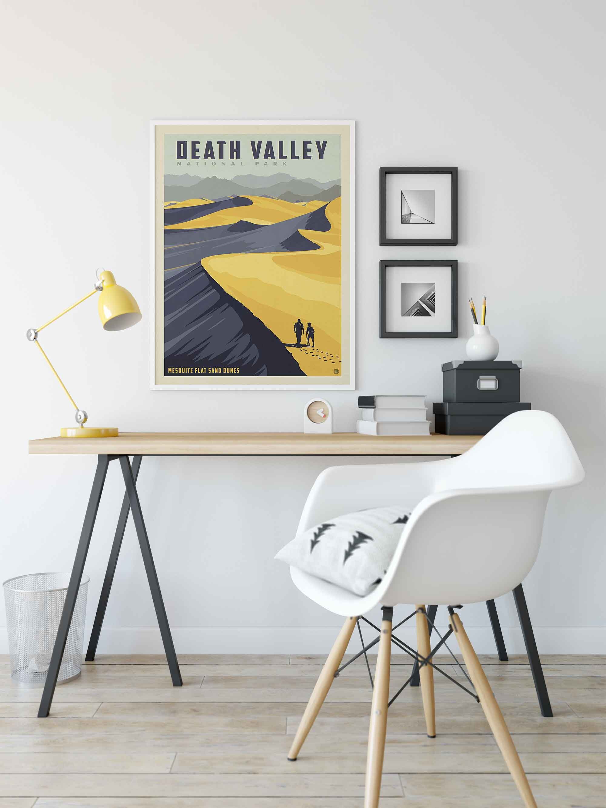 Death Valley National Park Travel Poster by Anderson Design - Etsy