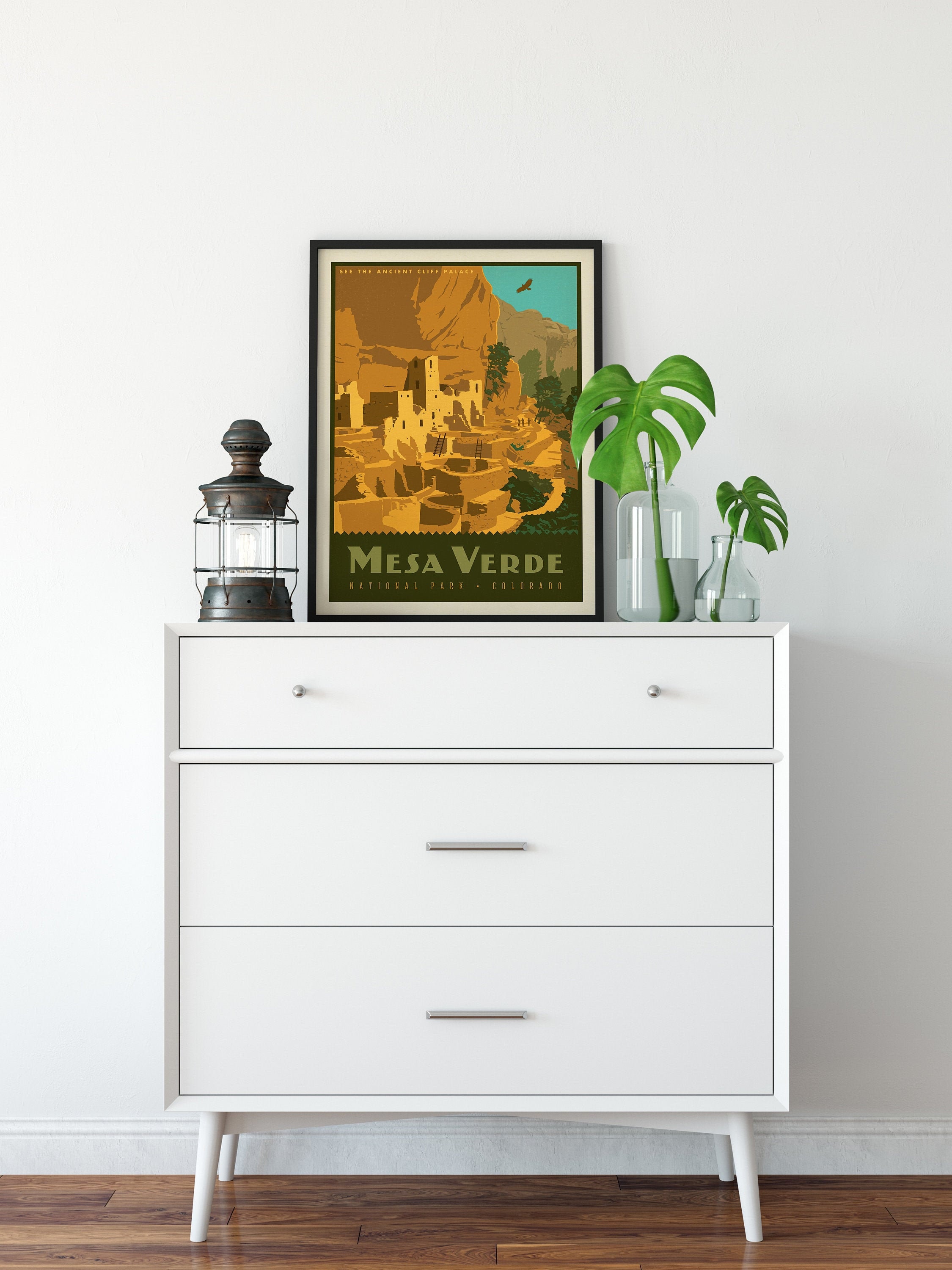 Mesa Verde National Park Travel Poster by Anderson Design Group ...