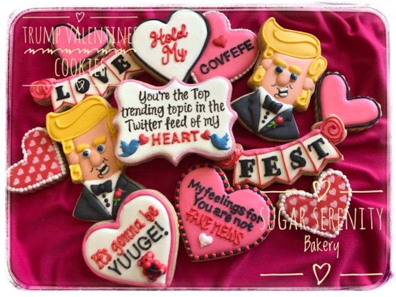 Custom Trump Cookies 2 dozen | Etsy