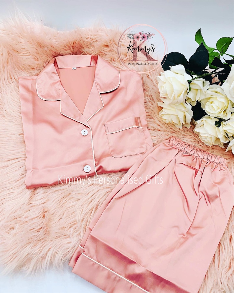 Flower Girl Pyjamas, Flower Girl Pjs, Childrens Pjs, Birthday Pjs ...