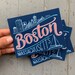 Boston, Massachusetts Postcard (set of 3) - Etsy