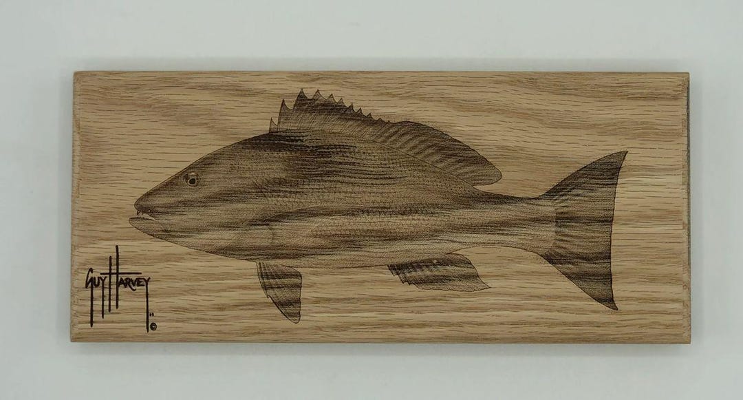 Red Snapper Wooden Wall Tile - Etsy