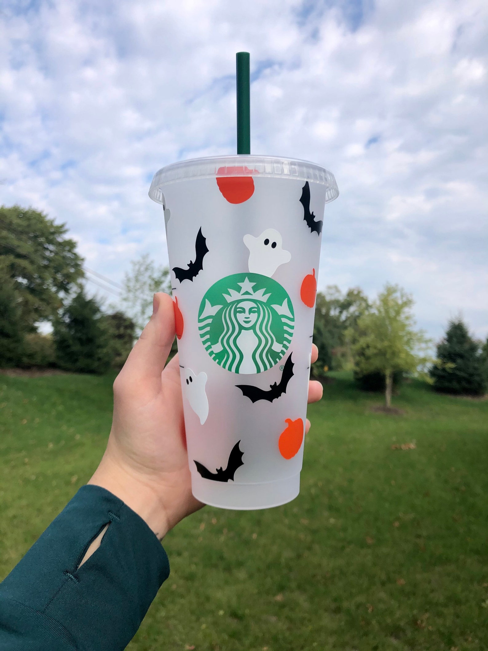 Halloween Cold Cup / Bats Cup / Ghost Cup / Pumpkin Cold Cup / Spooky ...