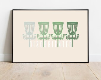 Disc Golf Poster - Etsy