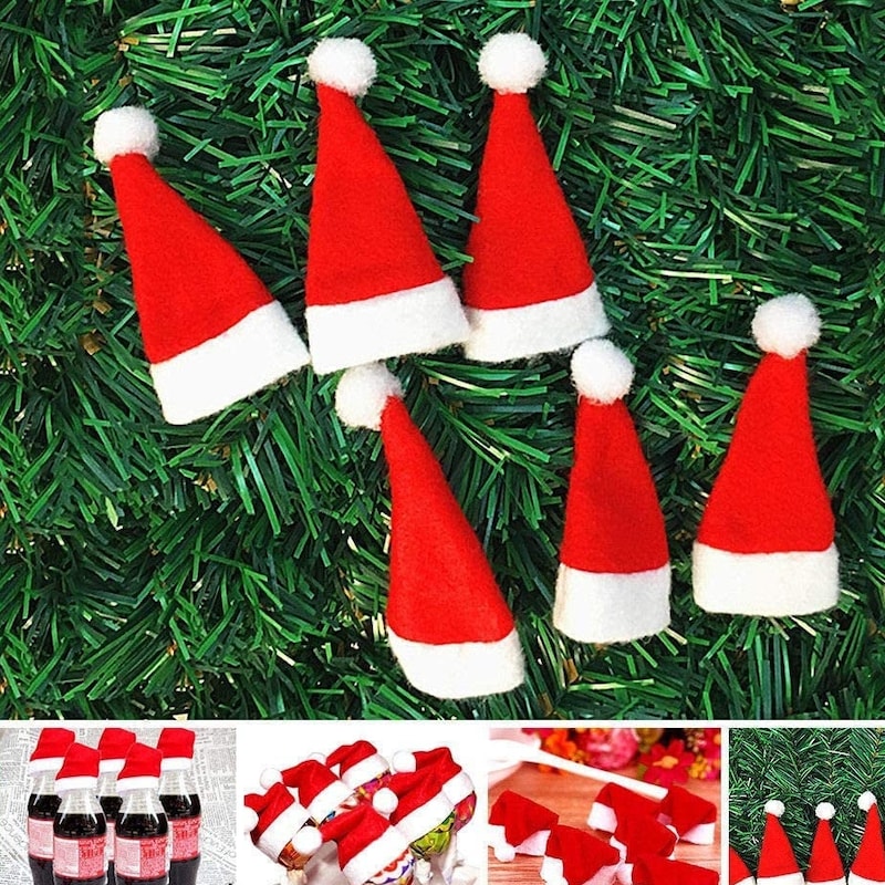 Miniature Santa Hats - Etsy
