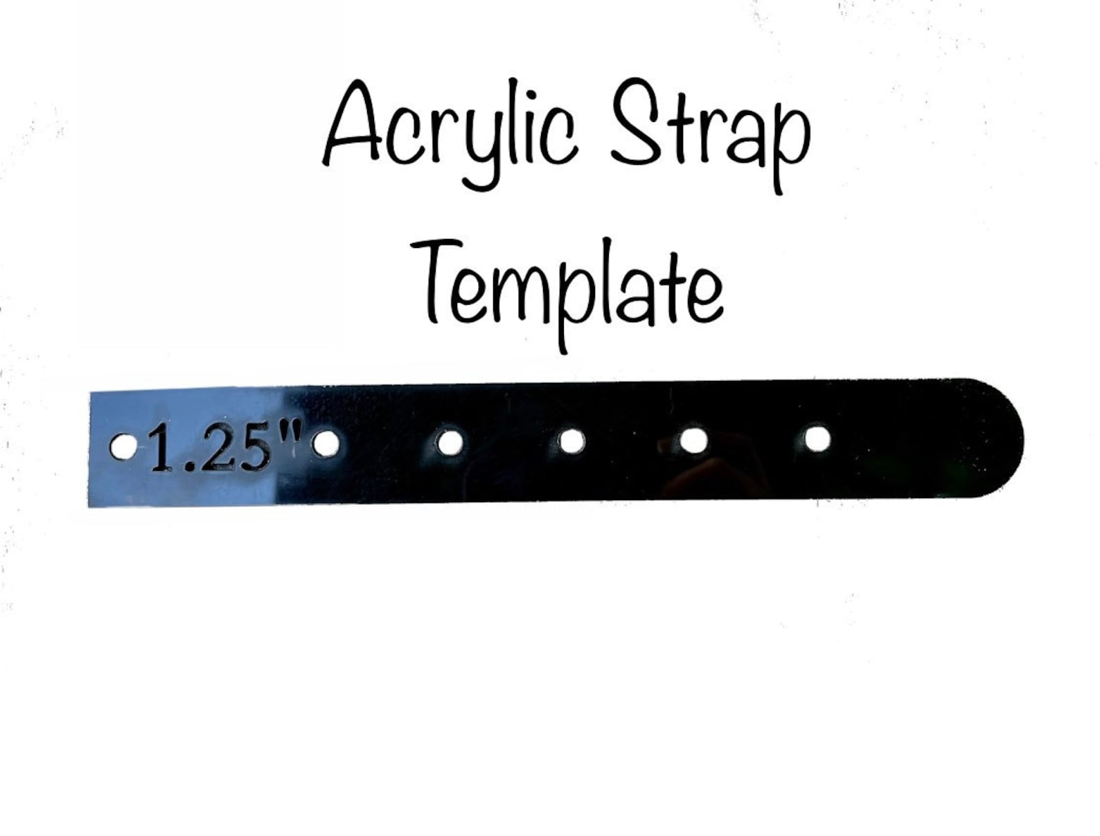 Acrylic Strap Templates Multiple Sizes Collar Template | Etsy