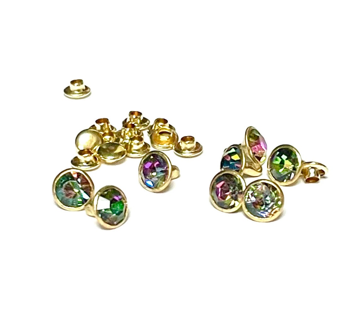 Glass Rhinestone Rivets Low Prices Large Selection | Etsy