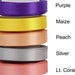 Satin Ribbon - 3/8” Double Sided Polyester Satin Ribbon 3/8” X 5 Yards ...