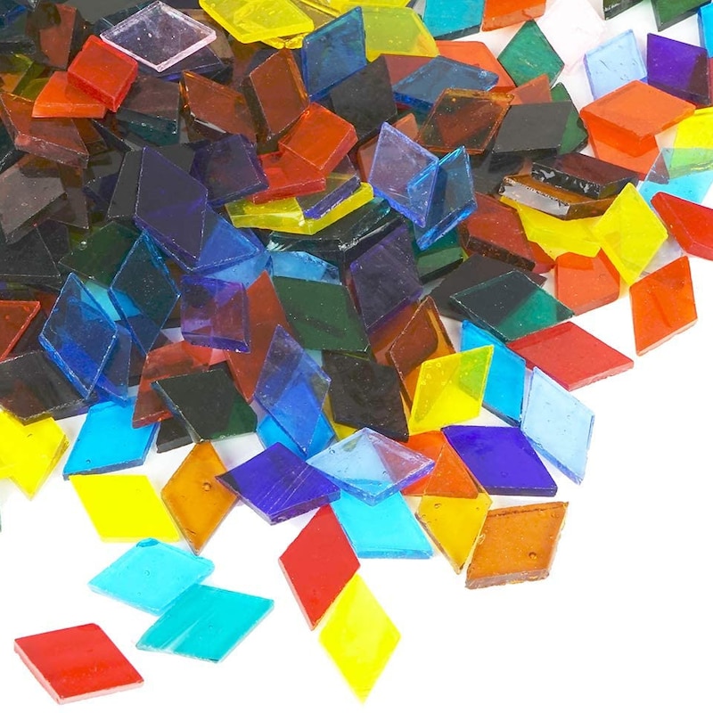 Stained Glass Mosaic Tiles - Etsy