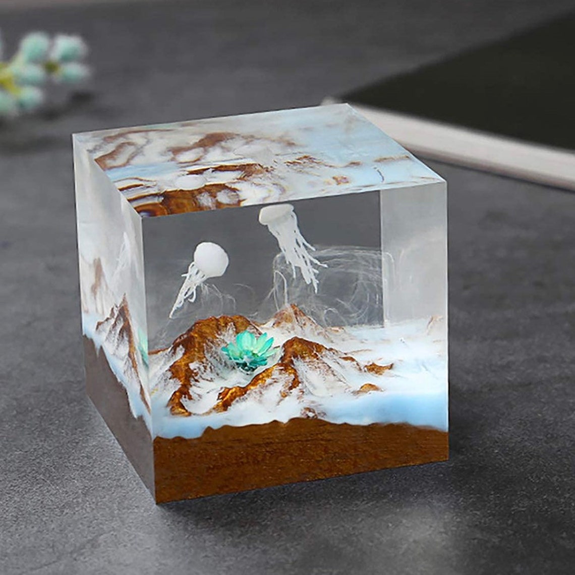 Wooden Mountain Scenes for Resin - Etsy