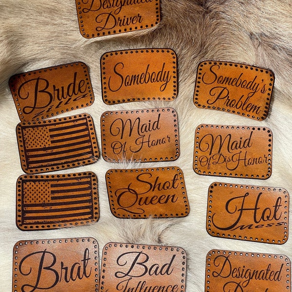 Leather Patch - Etsy