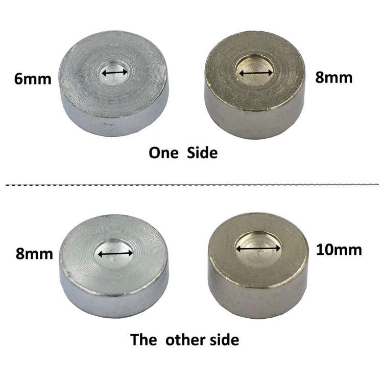 7pc Cap Rivet Tools Everything You Need for Setting 6mm 8mm - Etsy