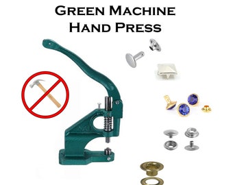 Rivet Press With 8 Die Sets Rotary Punch Rivets and Eyelets | Etsy