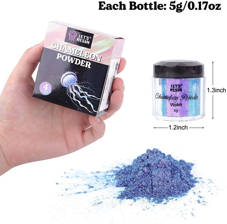 Color Shift Mica Powder for Resin Nails Makeup Candles and | Etsy