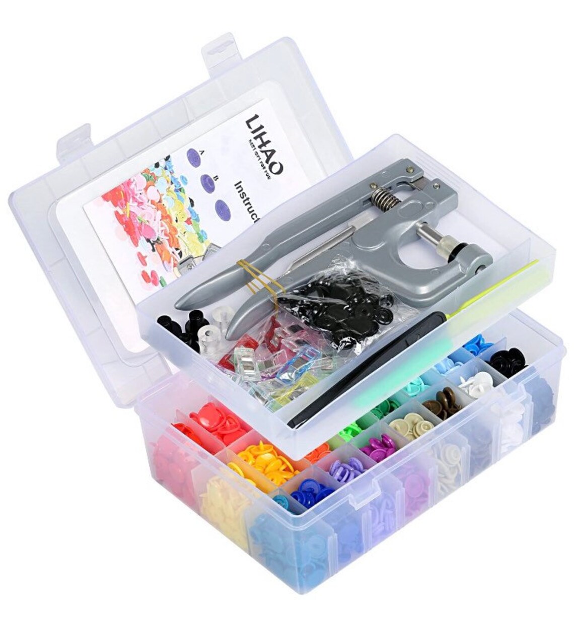 T5 Kam Snap Kit With Easy Set Pliers 380 Snaps With Tools - Etsy