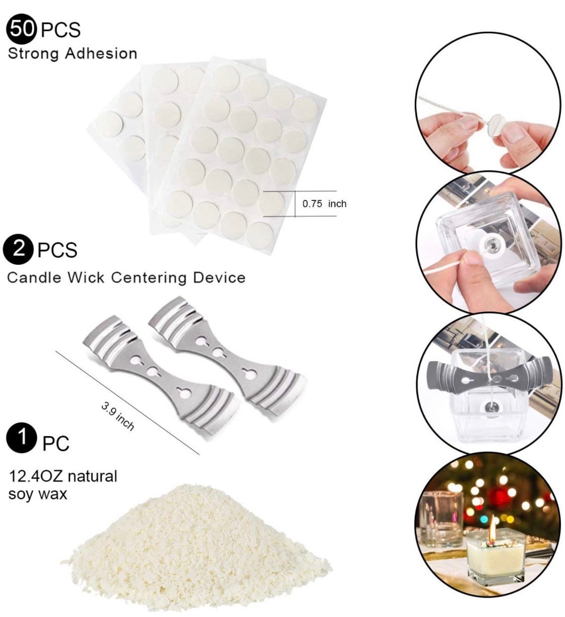 Candle Making Starter Set Candle Making Tools Candle Soy - Etsy