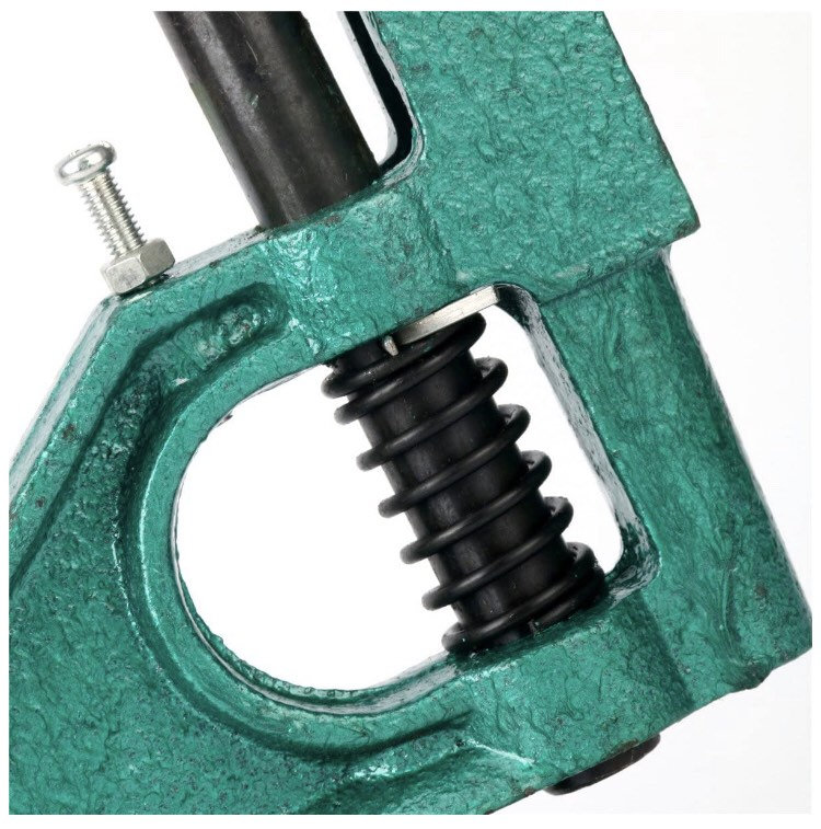 Green Rivet Press Machine With Free Grommet Die and 1000ct Eyelets ...