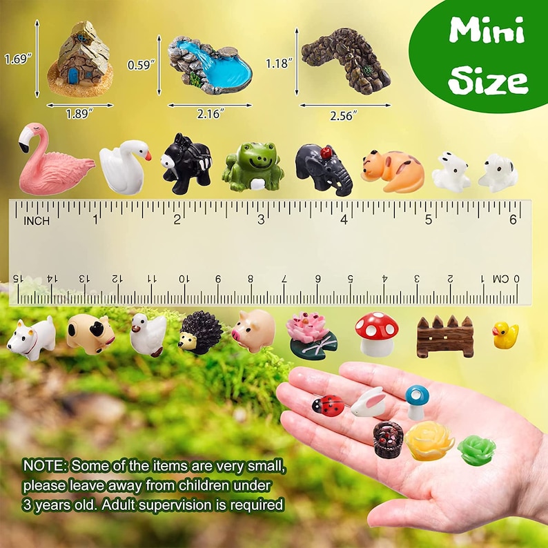 240pc Fairy Garden Set Miniature Garden Furniture Mini - Etsy
