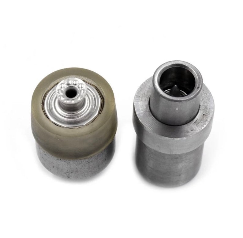 Jean Tack Button Dies for Hand Press - 15-20mm Dies for Setting Jean ...